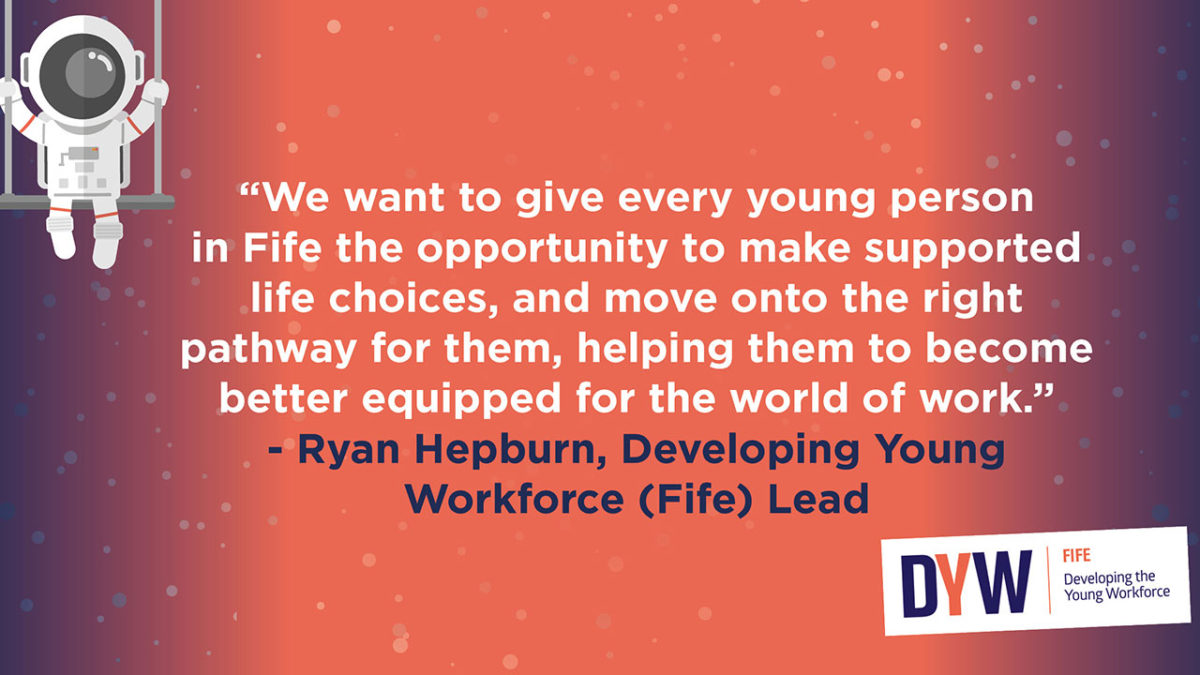 Ryan Hepburn: Helping school pupils make positive transitions - DYW Fife